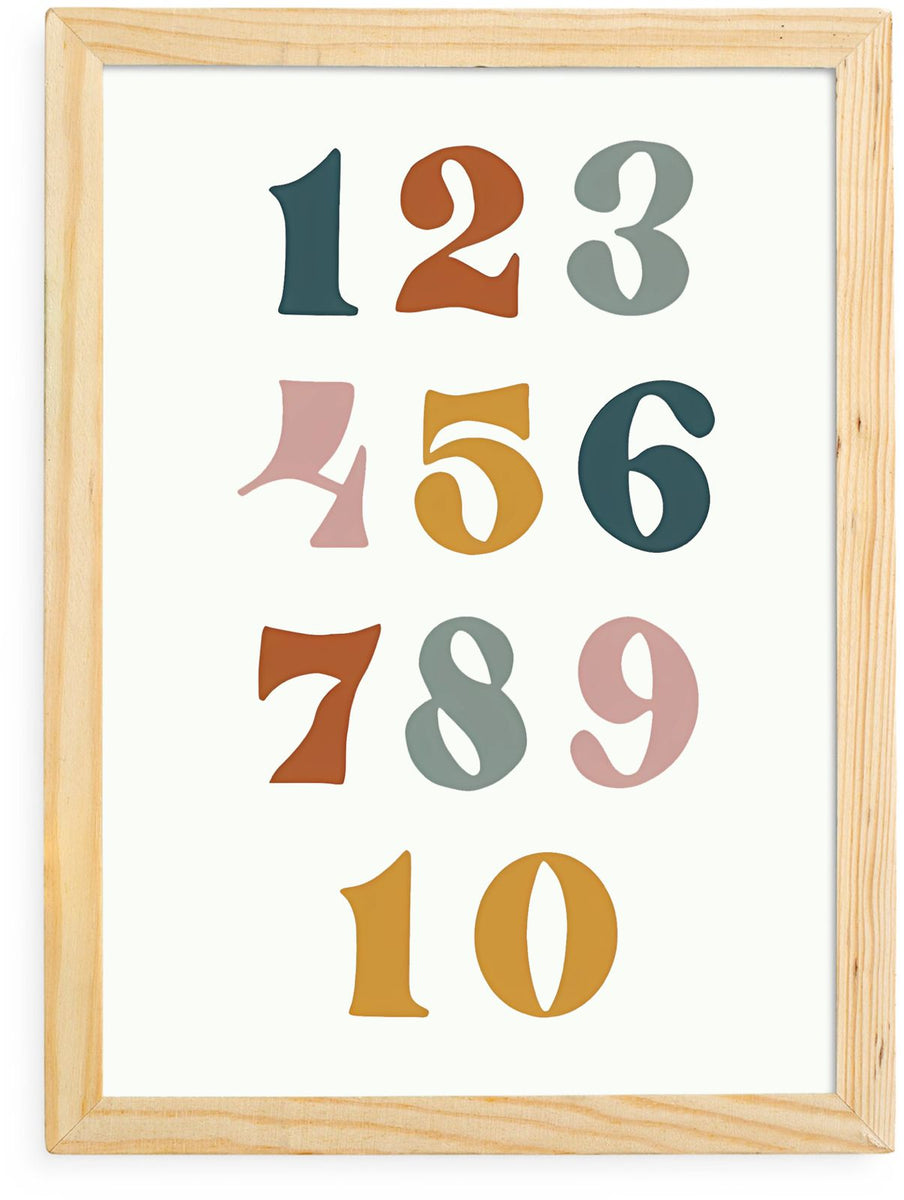 JOKER NUMBERS - CUADRO DECORATIVO – Bosquejo
